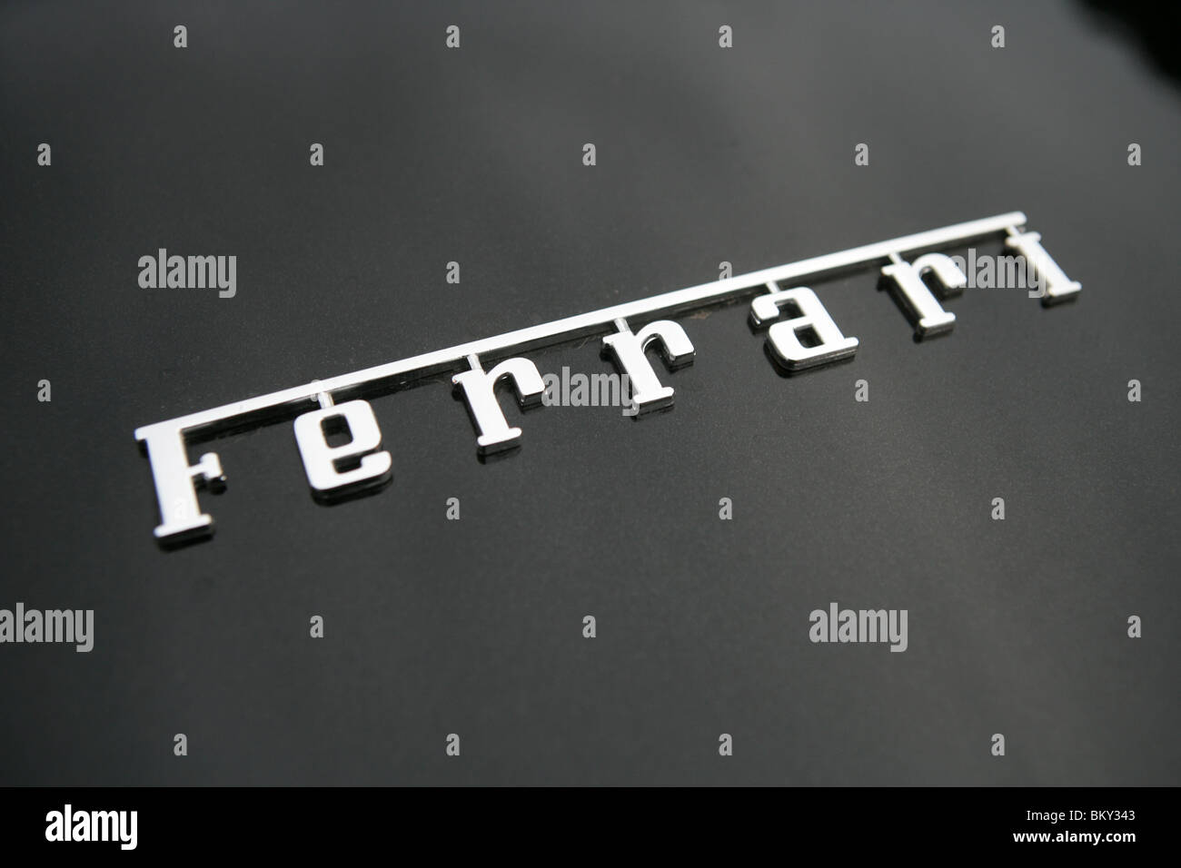 Ferrari logo. The Ferrari the most famous sport car in the word Stock ...