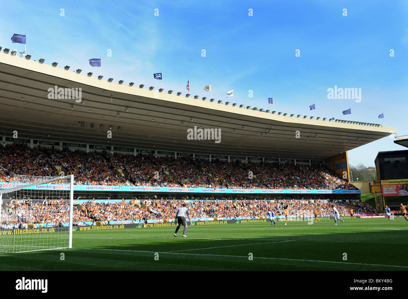 Wolverhampton Wanderers Football Club Molineux Stadium Stock Photo - Alamy