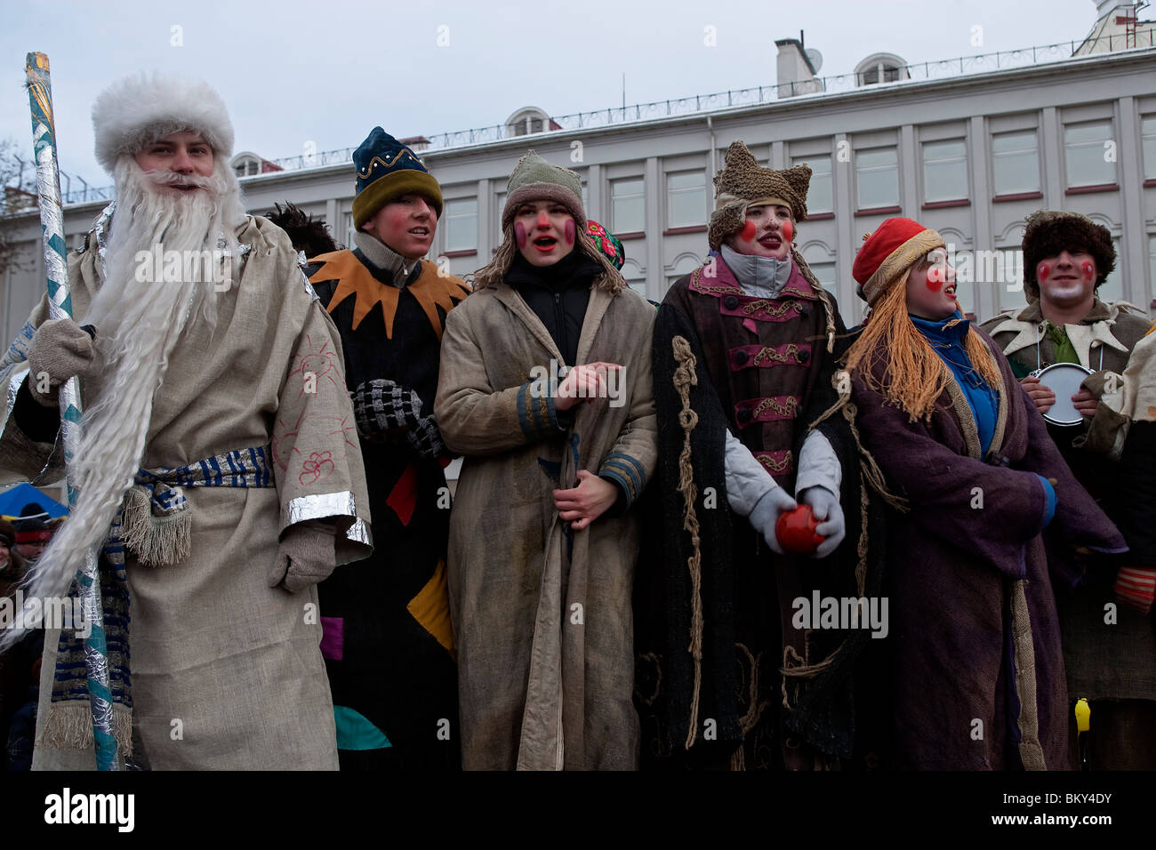 Russia,Pskov,Celebration of Maslenitsa,Butter Week or Pancake week ...