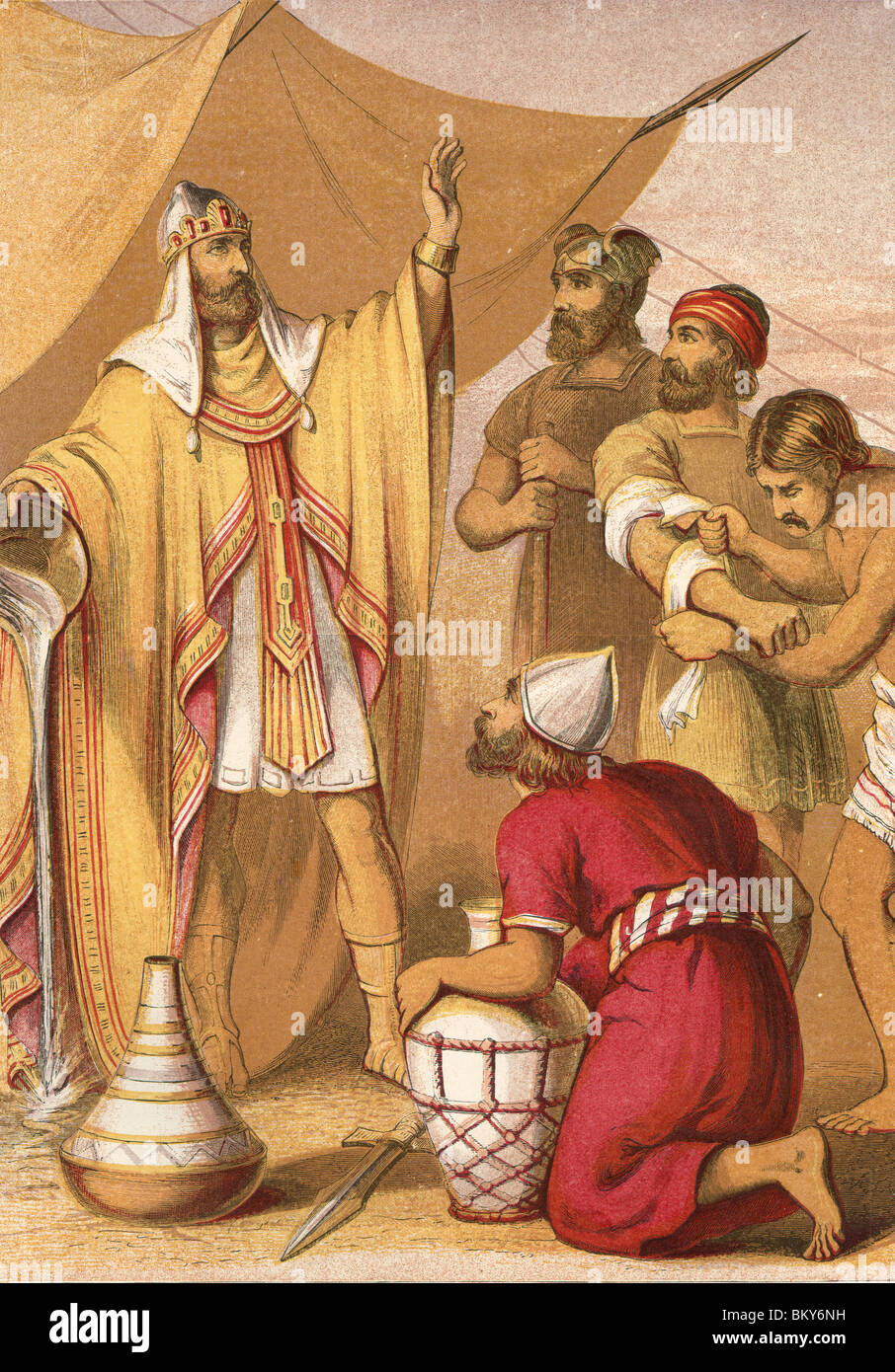 David's Mighty Men Stock Photo - Alamy