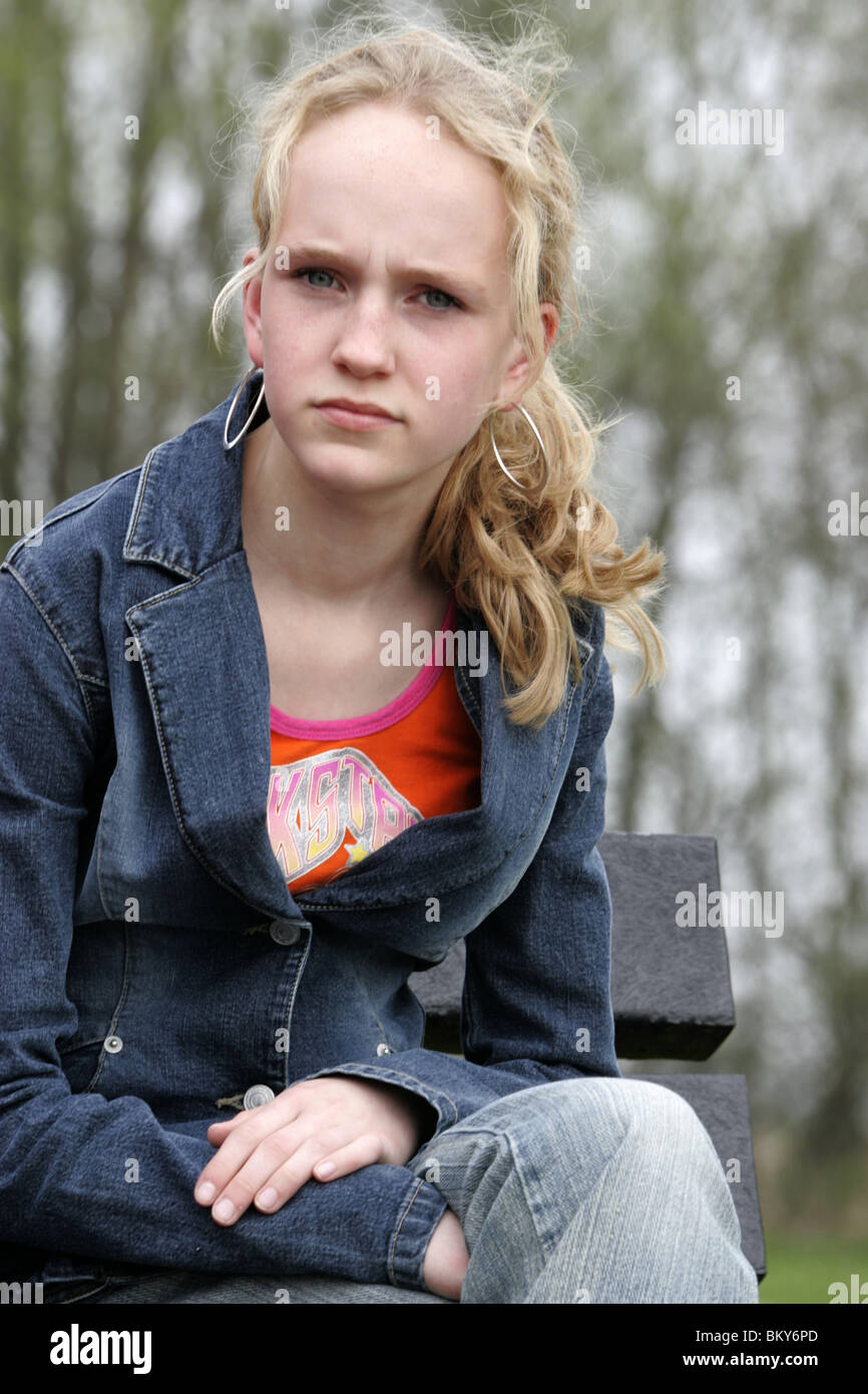 Stroppy teenager hi-res stock photography and images - Alamy