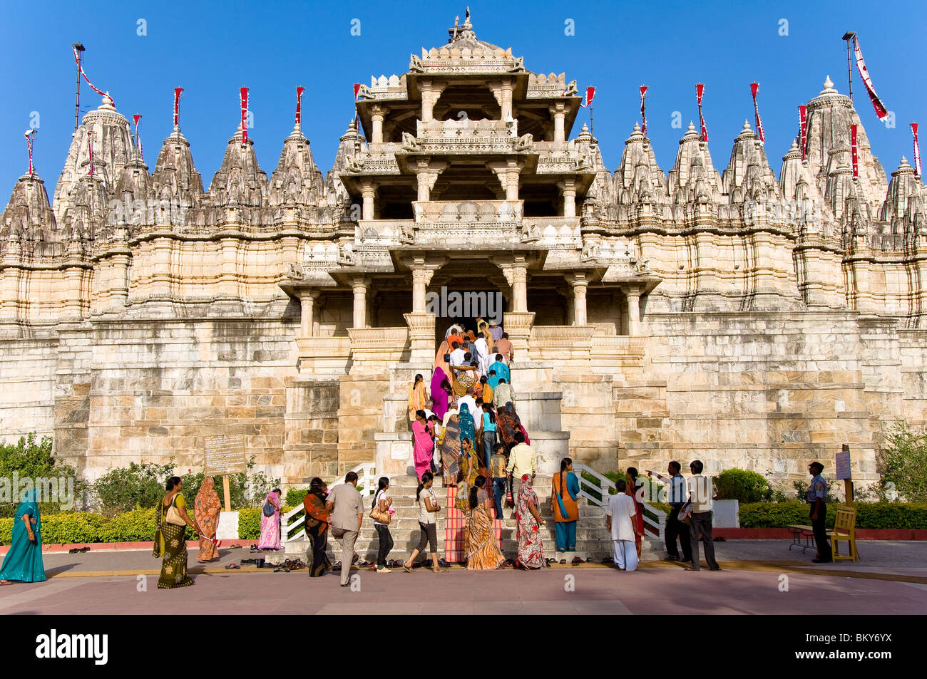 Jain temple, Ranakpur, Rajasthan, India Stock Photo - Alamy