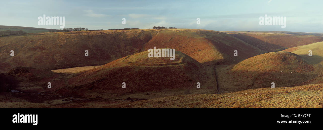Cow Castle, Exmoor, U.K Stock Photo - Alamy
