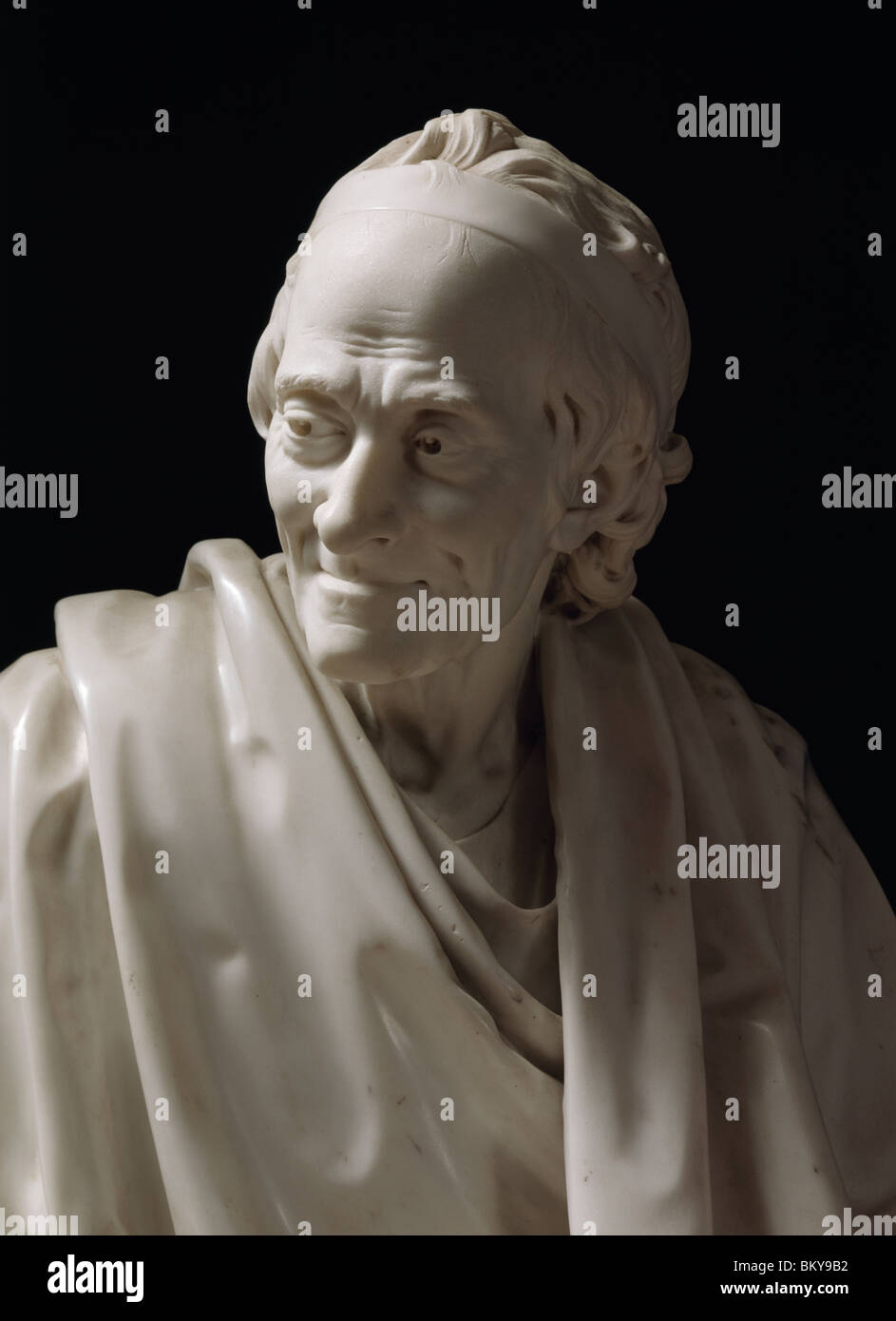 Voltaire, by Jean-Antoine Houdon, Russia, St. Petersburg, Hermitage ...
