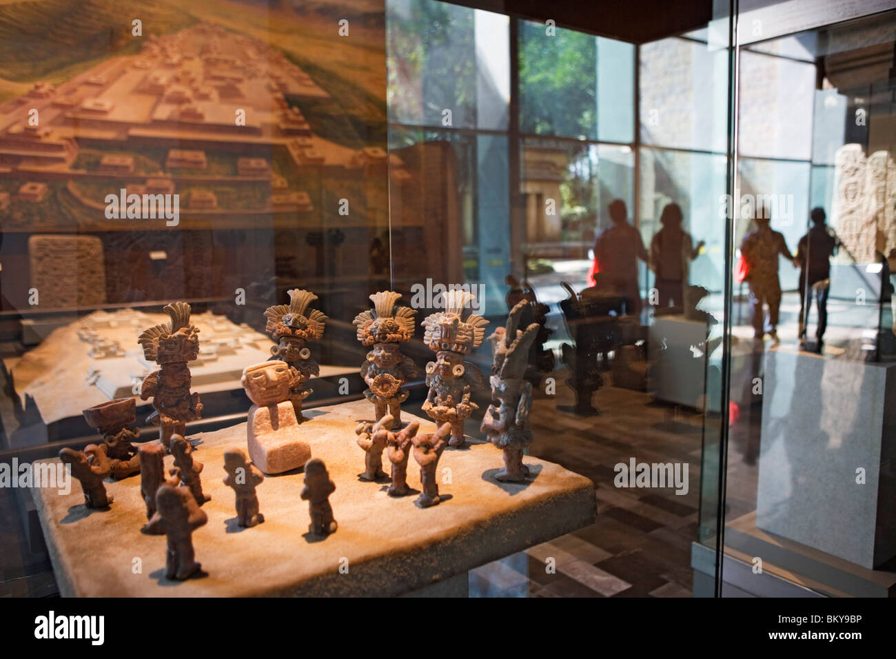 National Museum of Anthropology, Museo Nacional de Antropologia, Mexico ...