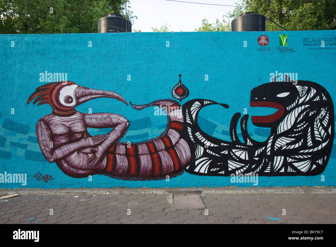 Mexico mural hi-res stock photography and images - Alamy
