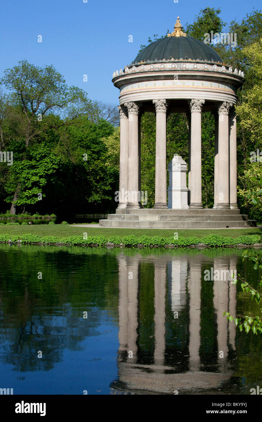 Temple of Apollo, Nymphenburg Palace Park, Munich, Bavaria, Germany ...
