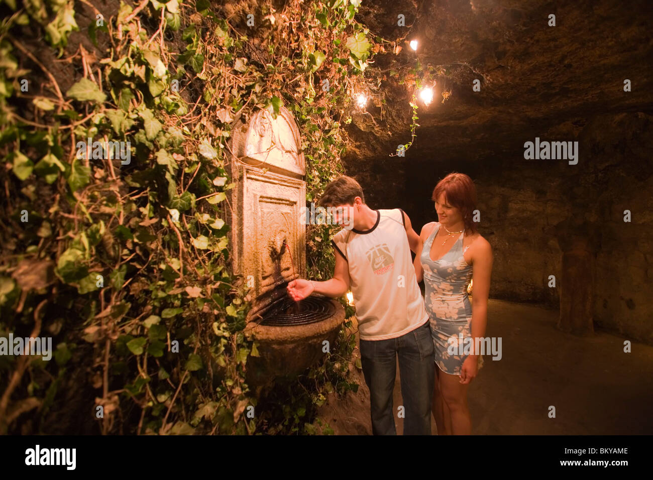 Labyrinth of buda castle hi-res stock photography and images - Alamy