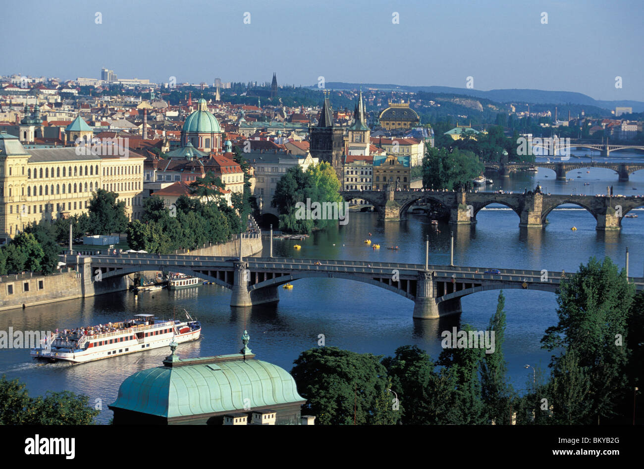 River Vltava, Prague, Czechia Stock Photo - Alamy