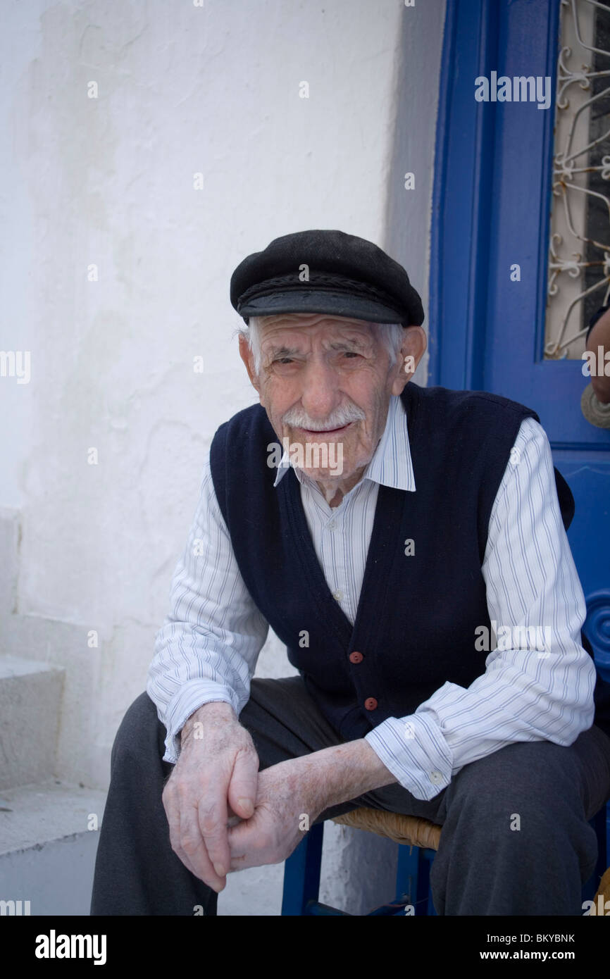 Greece mykonos local people in hi-res stock photography and images - Alamy