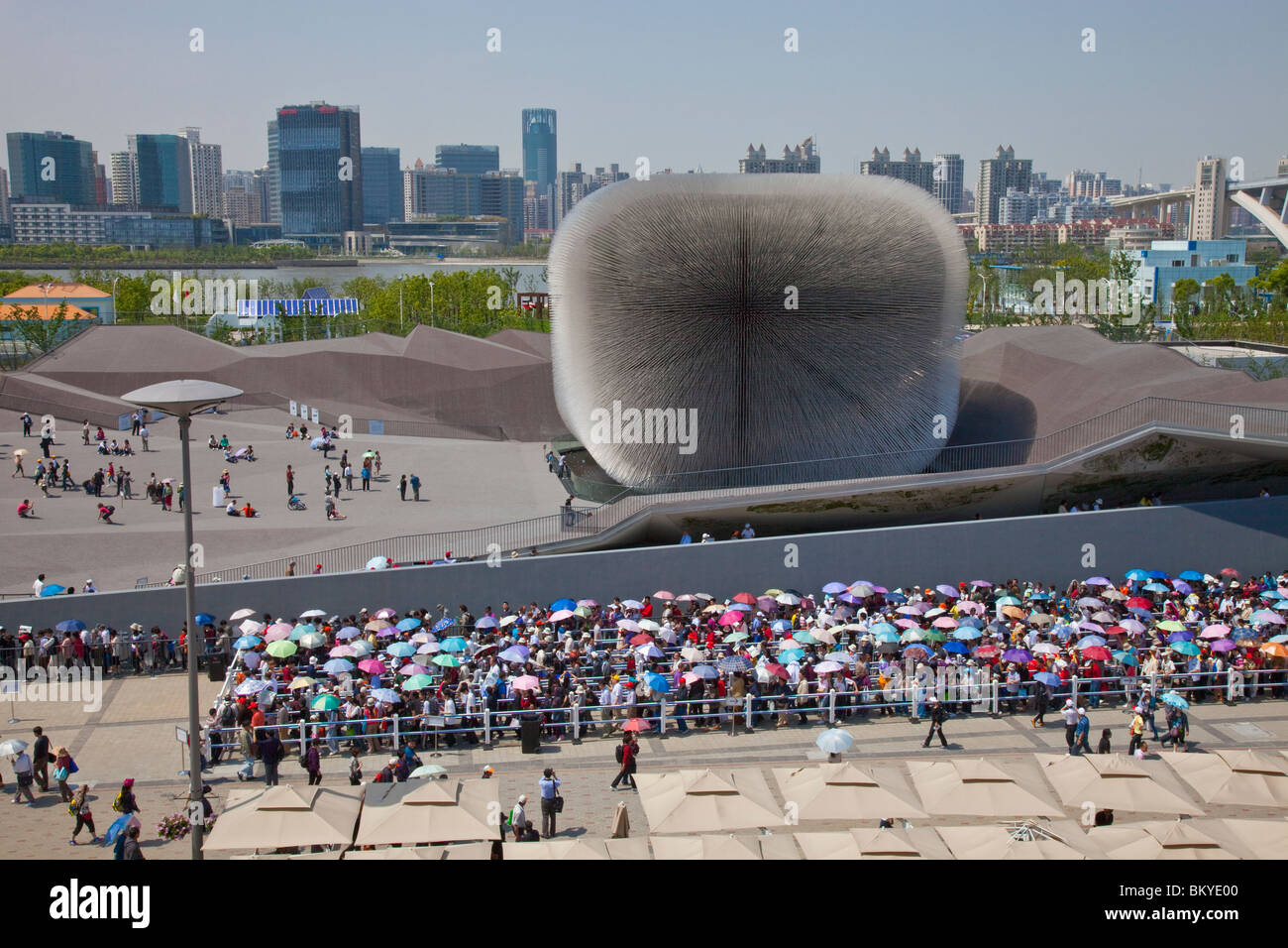 UK Pavillion at Expo 2010, Shanghai, China World's Fair Stock Photo - Alamy