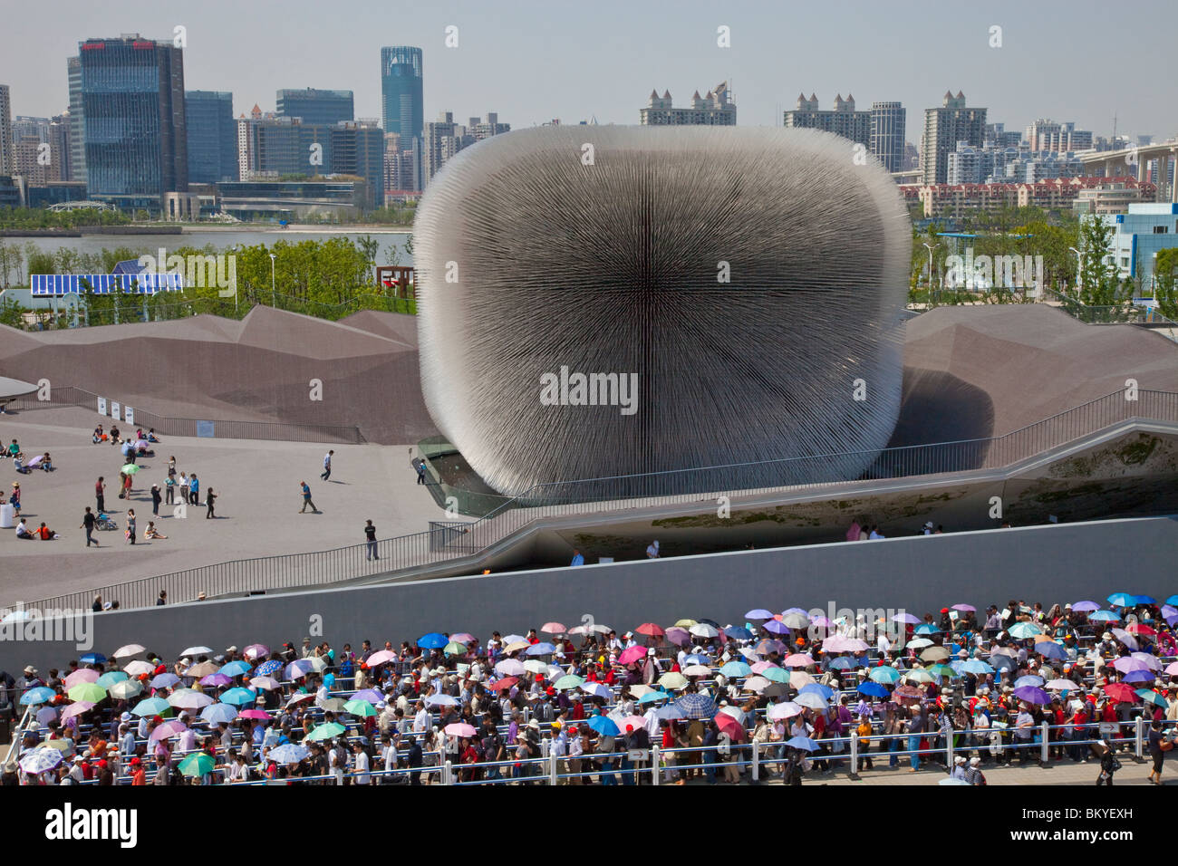 UK Pavillion at Expo 2010, Shanghai, China World's Fair Stock Photo - Alamy