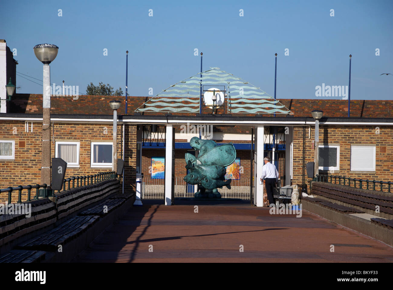 Deal Kent UK Pier Stock Photo - Alamy