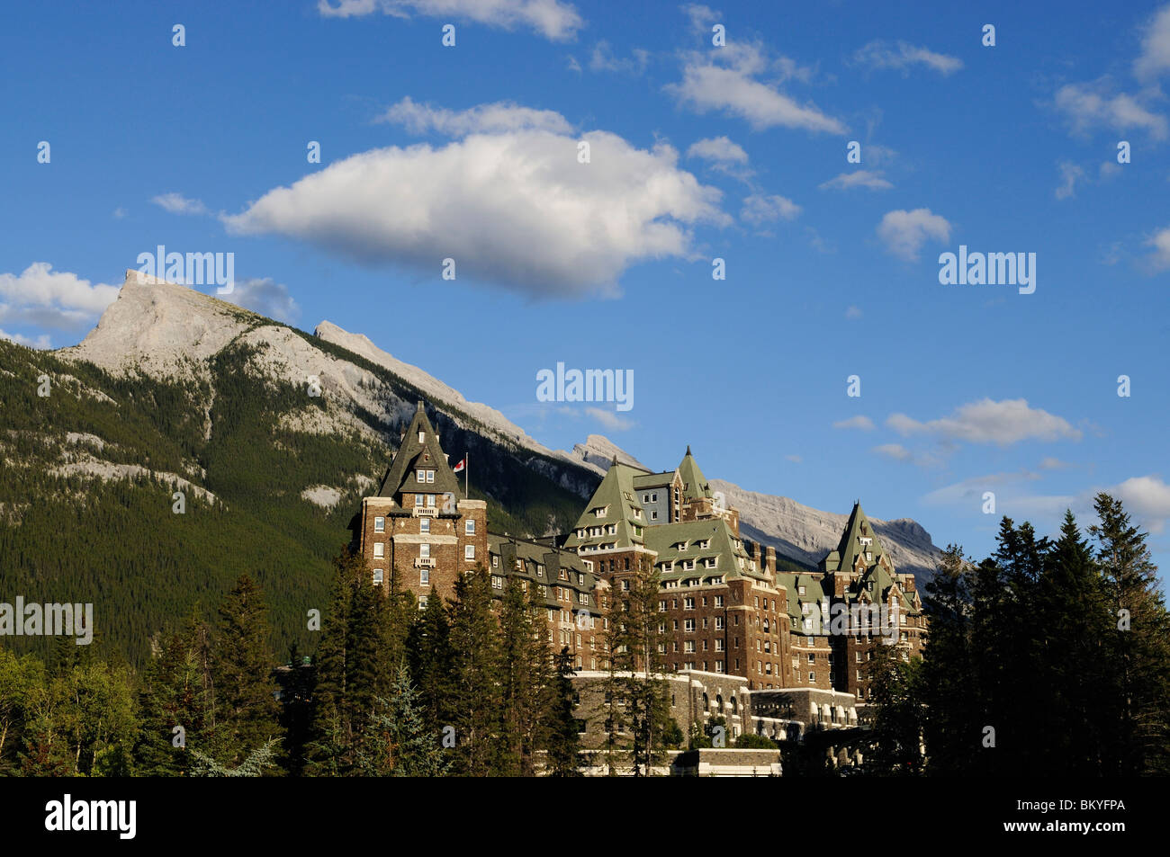Fairmont Banff Springs Hotel, Banff, Alberta, Canada Stock Photo - Alamy