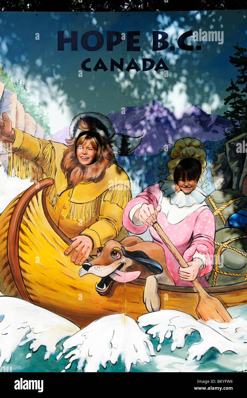 Poster hope, British Columbia, Canada Stock Photo - Alamy