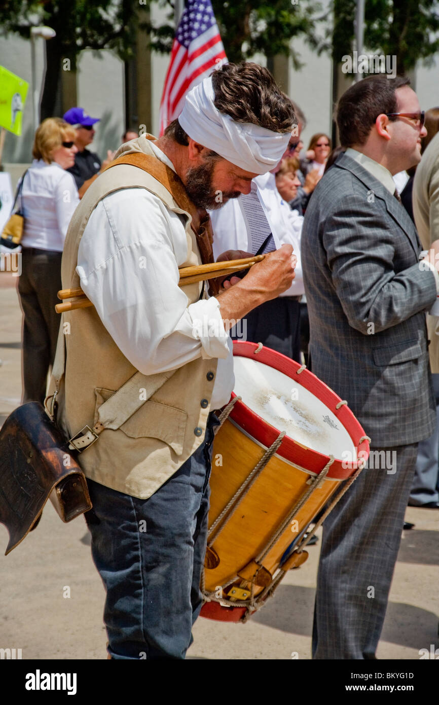 Political protester in costume hi-res stock photography and images - Alamy