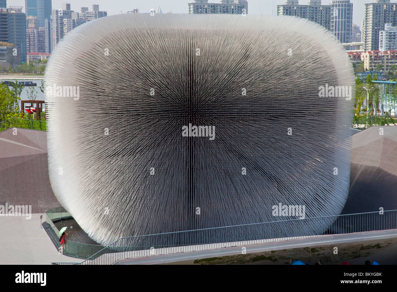 UK Pavillion at Expo 2010, Shanghai, China World's Fair Stock Photo - Alamy