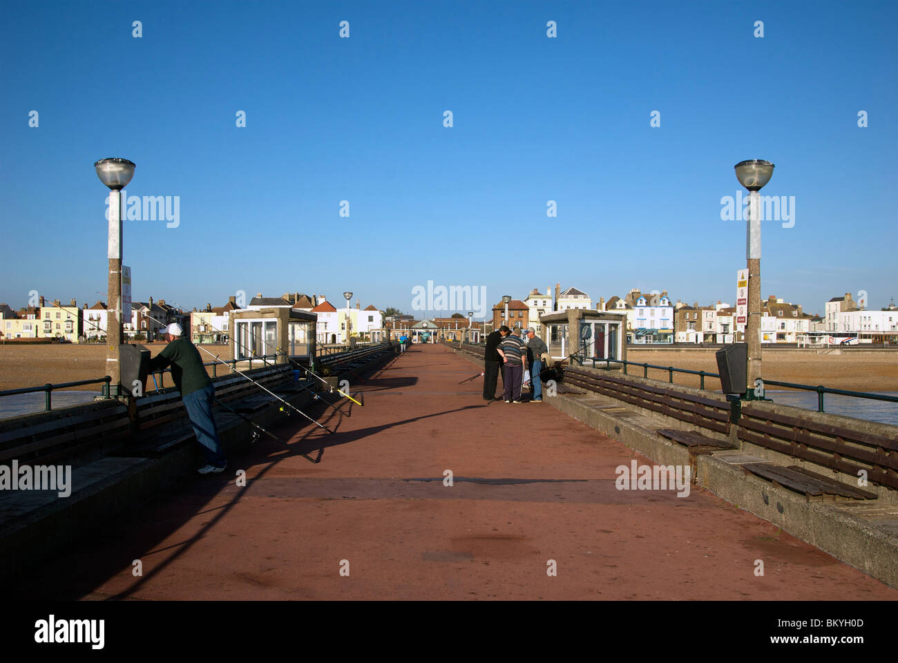 Deal Kent UK Pier Stock Photo - Alamy