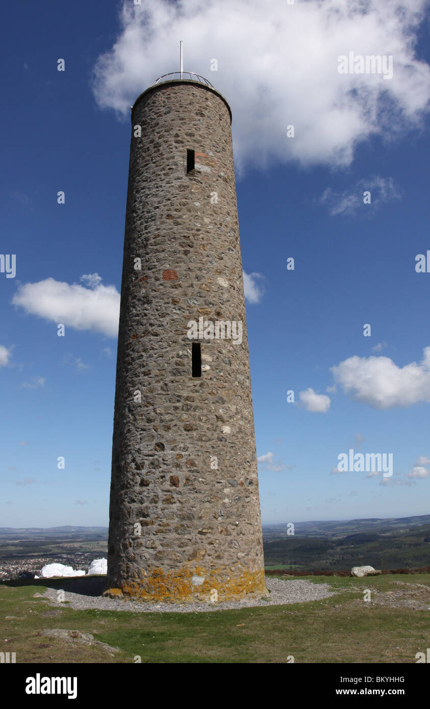 Scolty's Tower on Scolty Hill, near Banchory, Aberdeenshire, Scotland ...