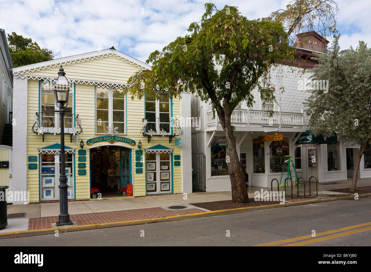 The artist co-op at Guildhall Gallery on Duval Street, Key West ...
