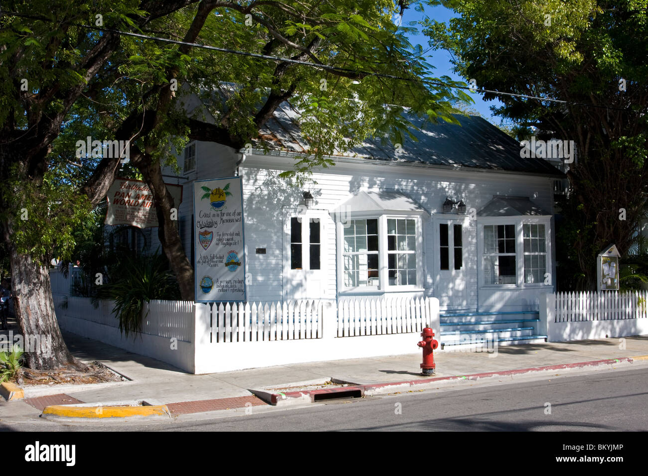 The original headquarters of Pan American Airways in Key West, Florida ...