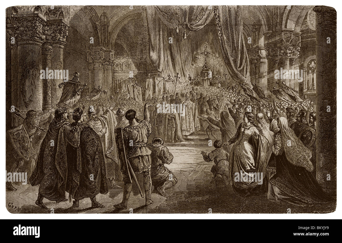 On the 25th December 800, Charlemagne was crowned Emperor of the ...