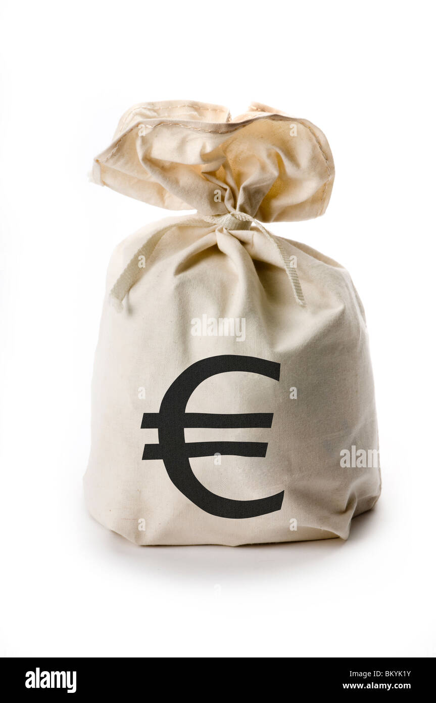 Bag euro symbol hi-res stock photography and images - Alamy