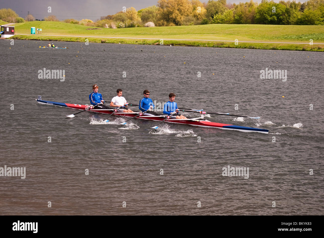 Rowing national water sports centre nottingham hi-res stock photography ...