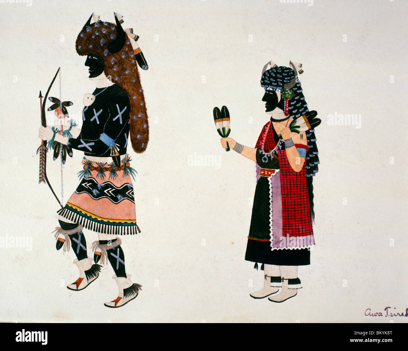 Buffalo Dance by Alfonso Roybal from Indian Dances 1-20, USA, Chicago ...