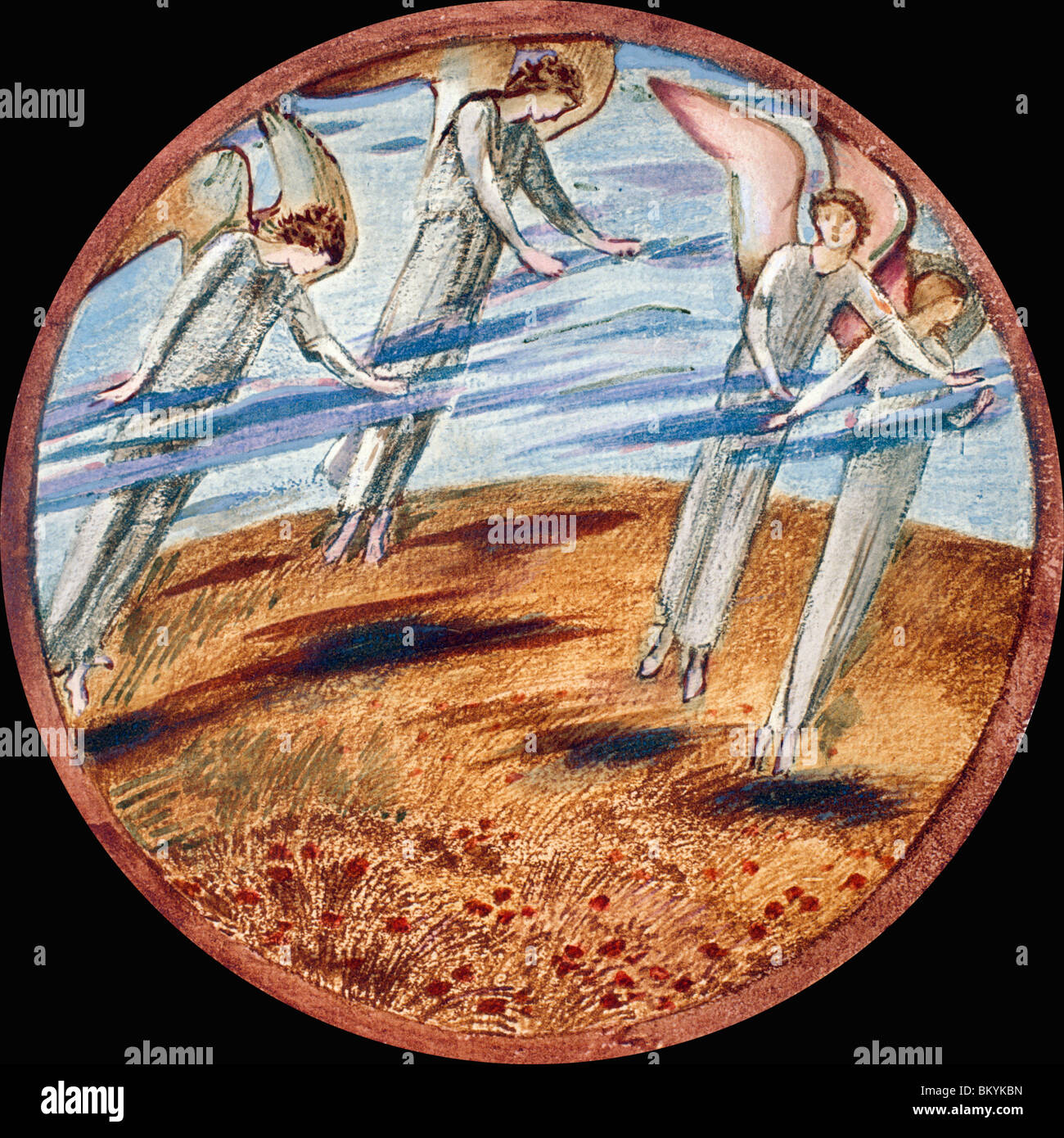 Angels spreading clouds at dawn hi-res stock photography and images - Alamy