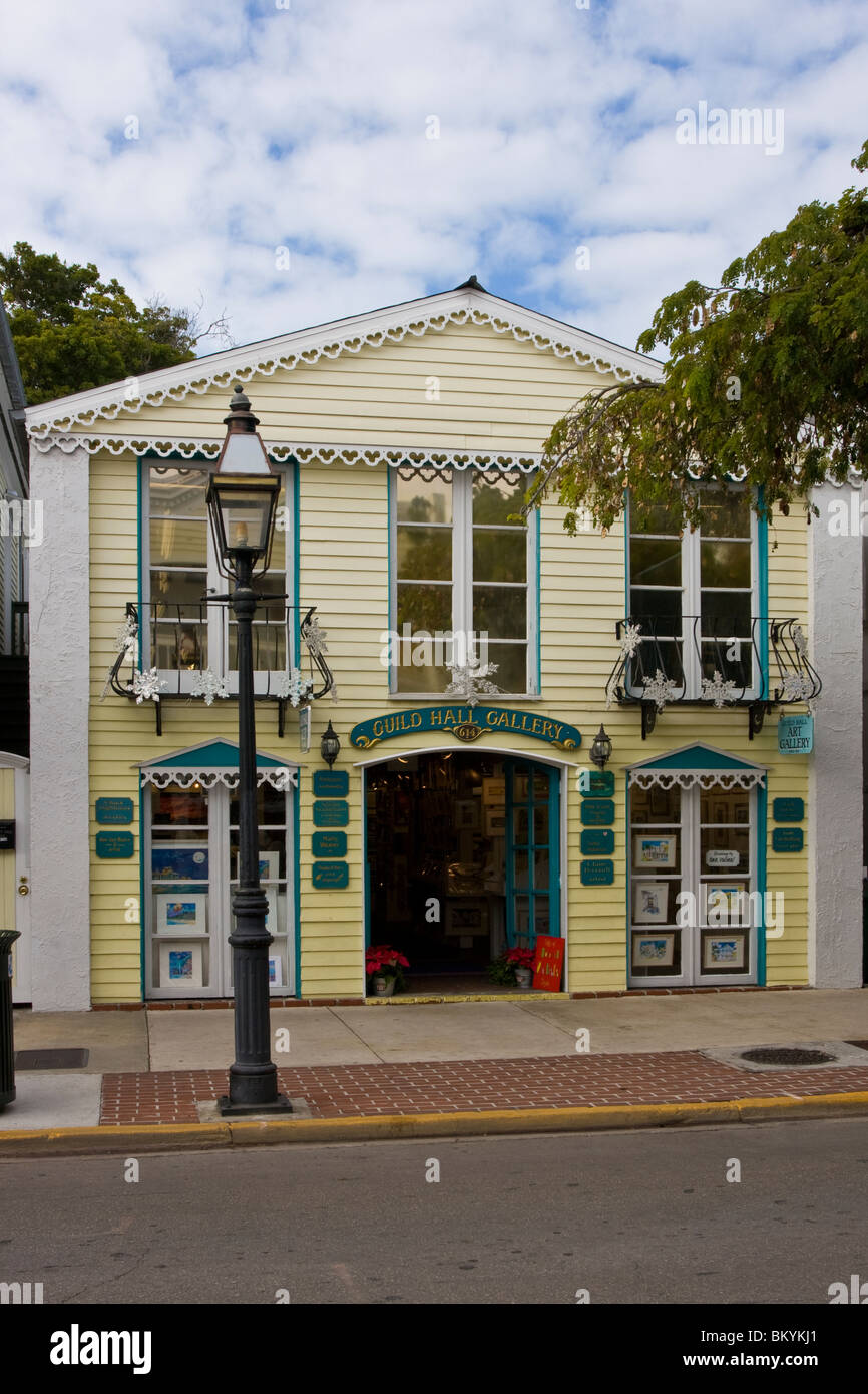 The artist co-op at Guildhall Gallery on Duval Street, Key West ...