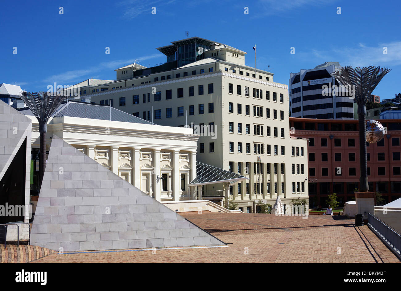 Civic Square in Wellington, New Zealand Stock Photo - Alamy