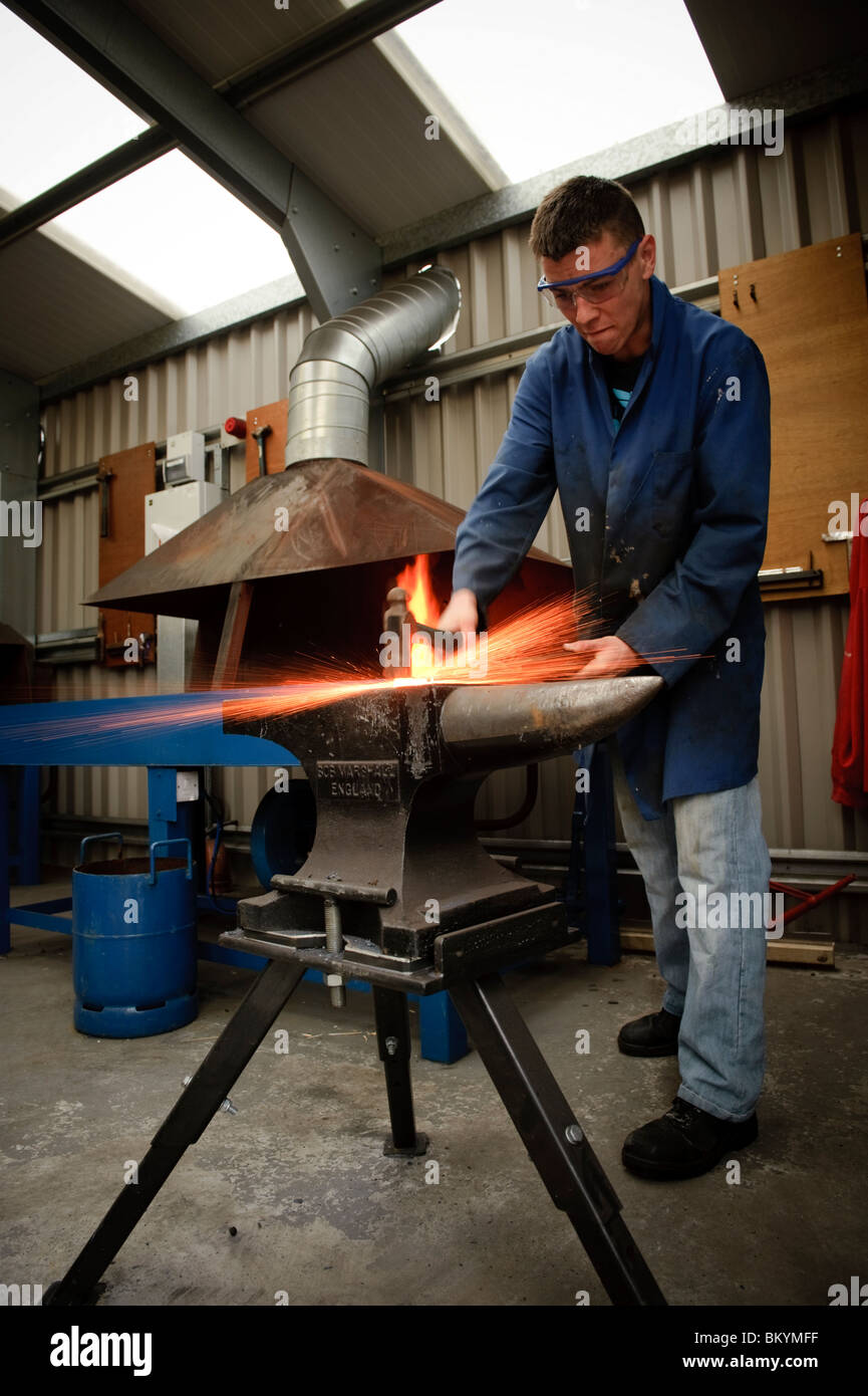 Welsh blacksmith hi-res stock photography and images - Alamy