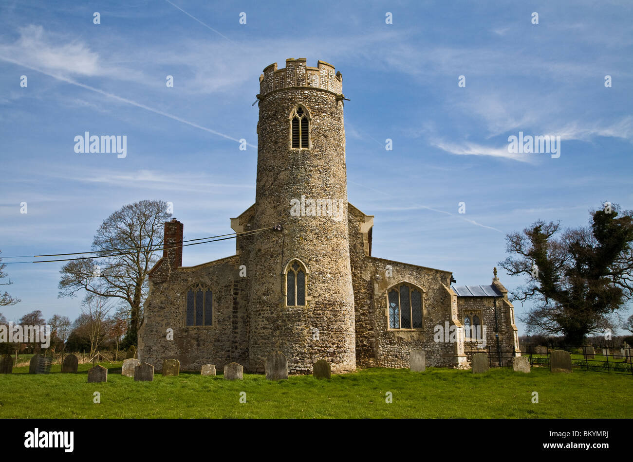 Wickmere church norfolk uk medieval hi-res stock photography and images ...