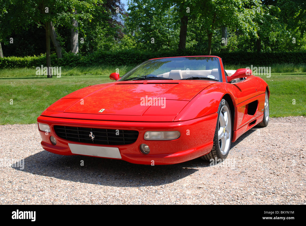 Ferrari 355 sports car taken at Cliveden House Stock Photo - Alamy