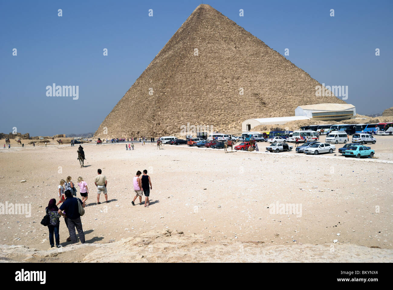 The Great Pyramids of Giza, Cairo, Egypt Stock Photo - Alamy
