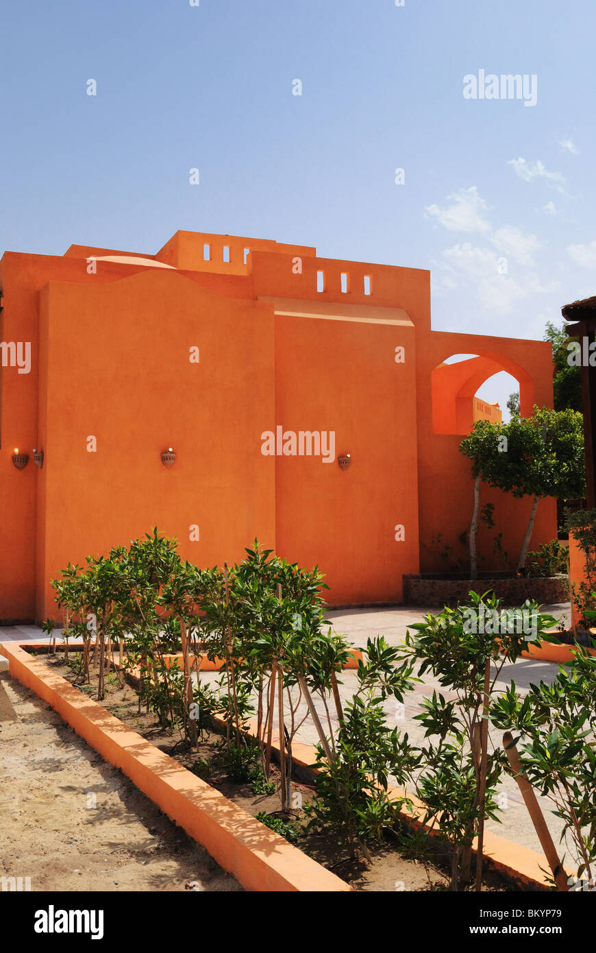 Architecture in El Gouna Stock Photo - Alamy
