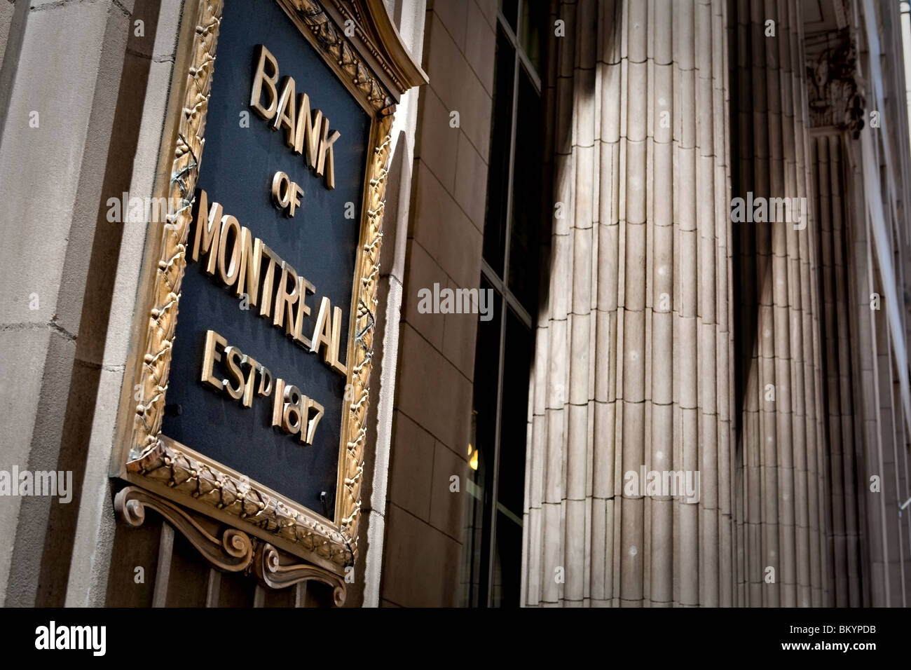 A Bank of Montreal office is seen in Toronto financial district Stock ...