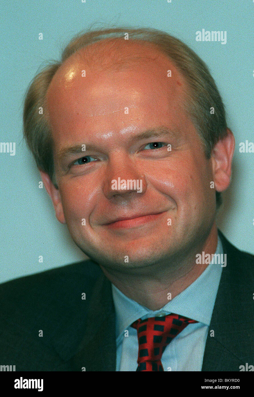 WILLIAM HAGUE MP CONSERVATIVE PARTY LEADER 29 October 1997 Stock Photo ...