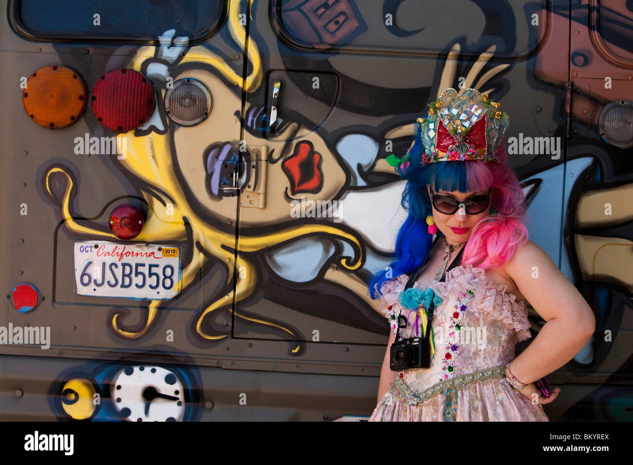 Participants in the Doo Dah Parade, Pasadena, Los Angeles County ...