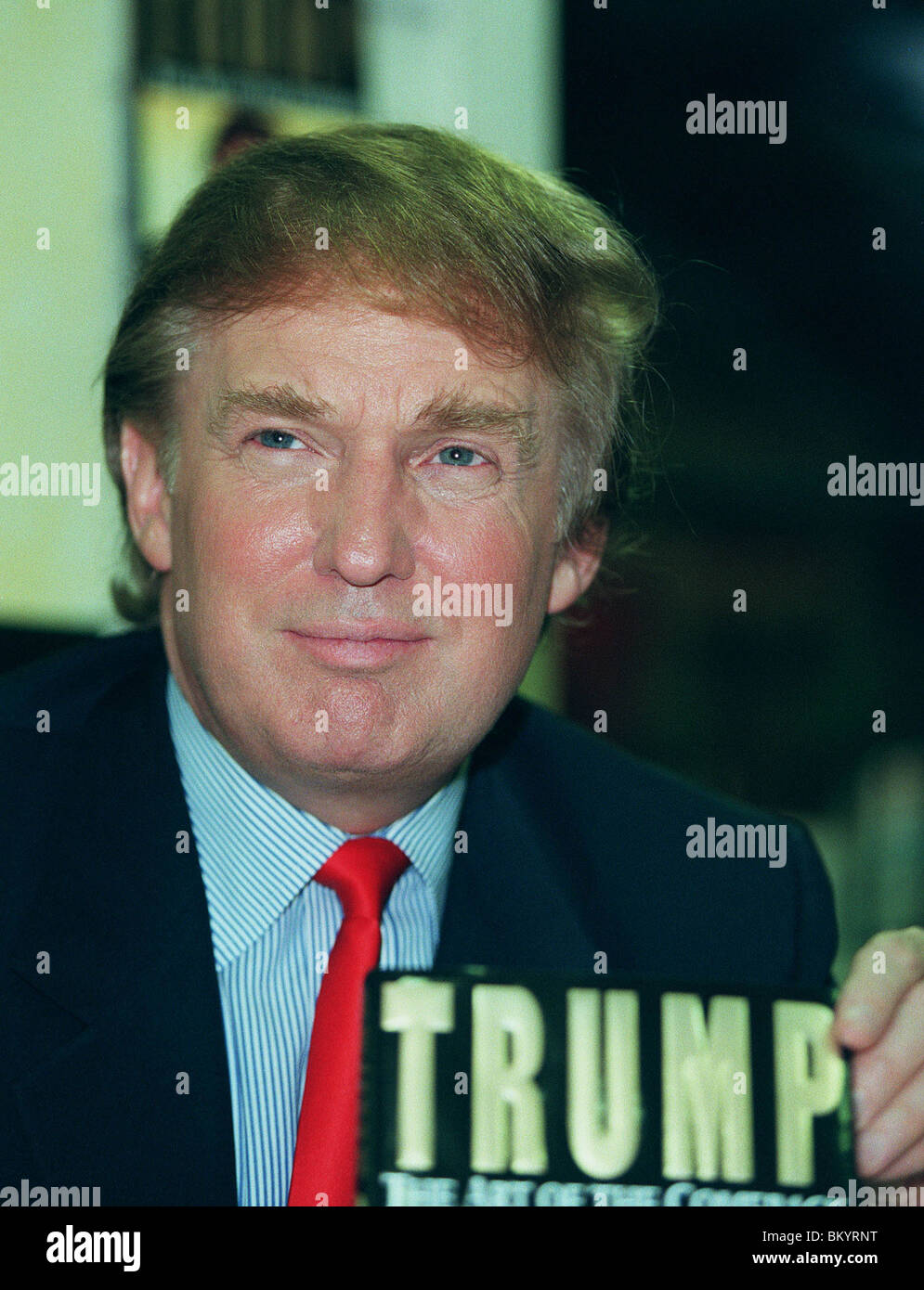 DONALD TRUMP REAL ESTATE DEVELOPER 09 December 1997 Stock Photo - Alamy