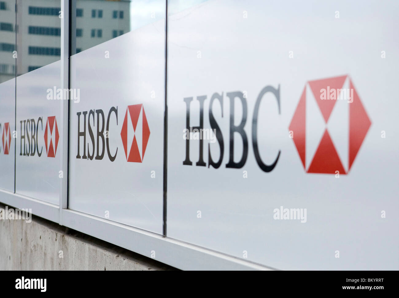 A HSBC Bank building Stock Photo - Alamy