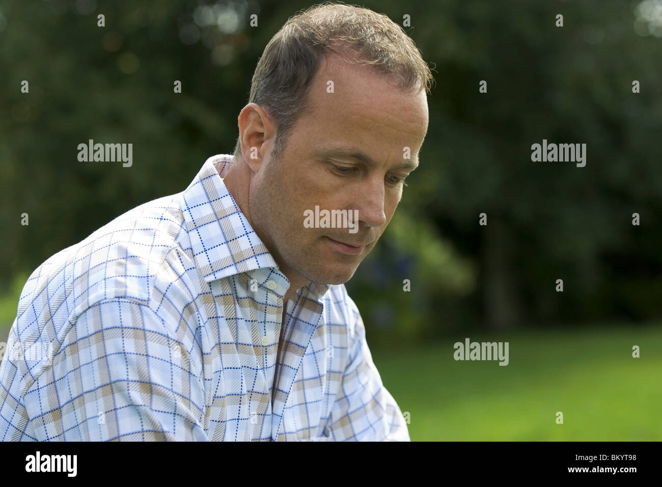 Sad lonely depressed single forty hi-res stock photography and images ...