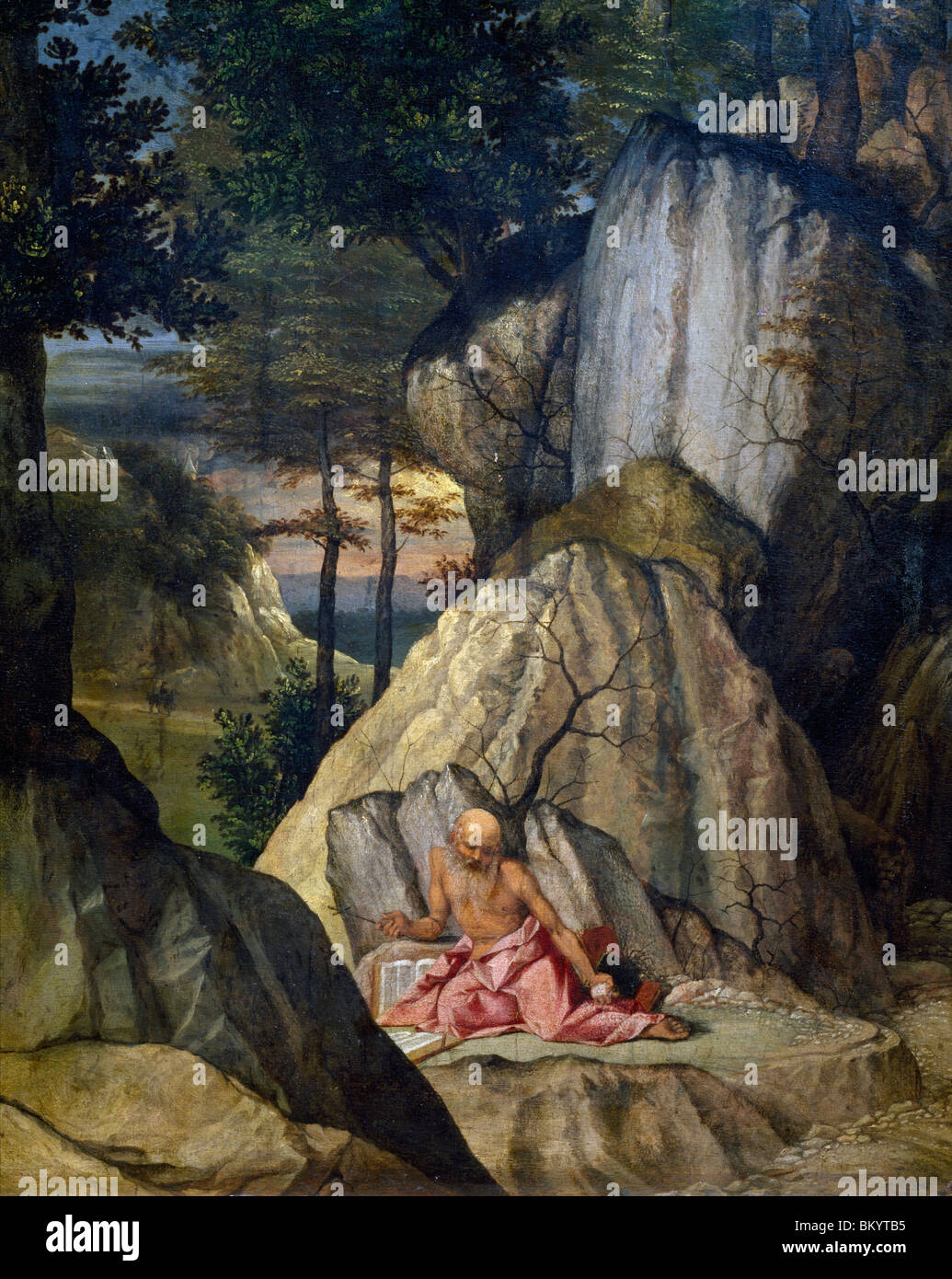 Saint Jerome in the Desert by Lorenzo Lotto, 1506, (Circa 1480-1556 ...