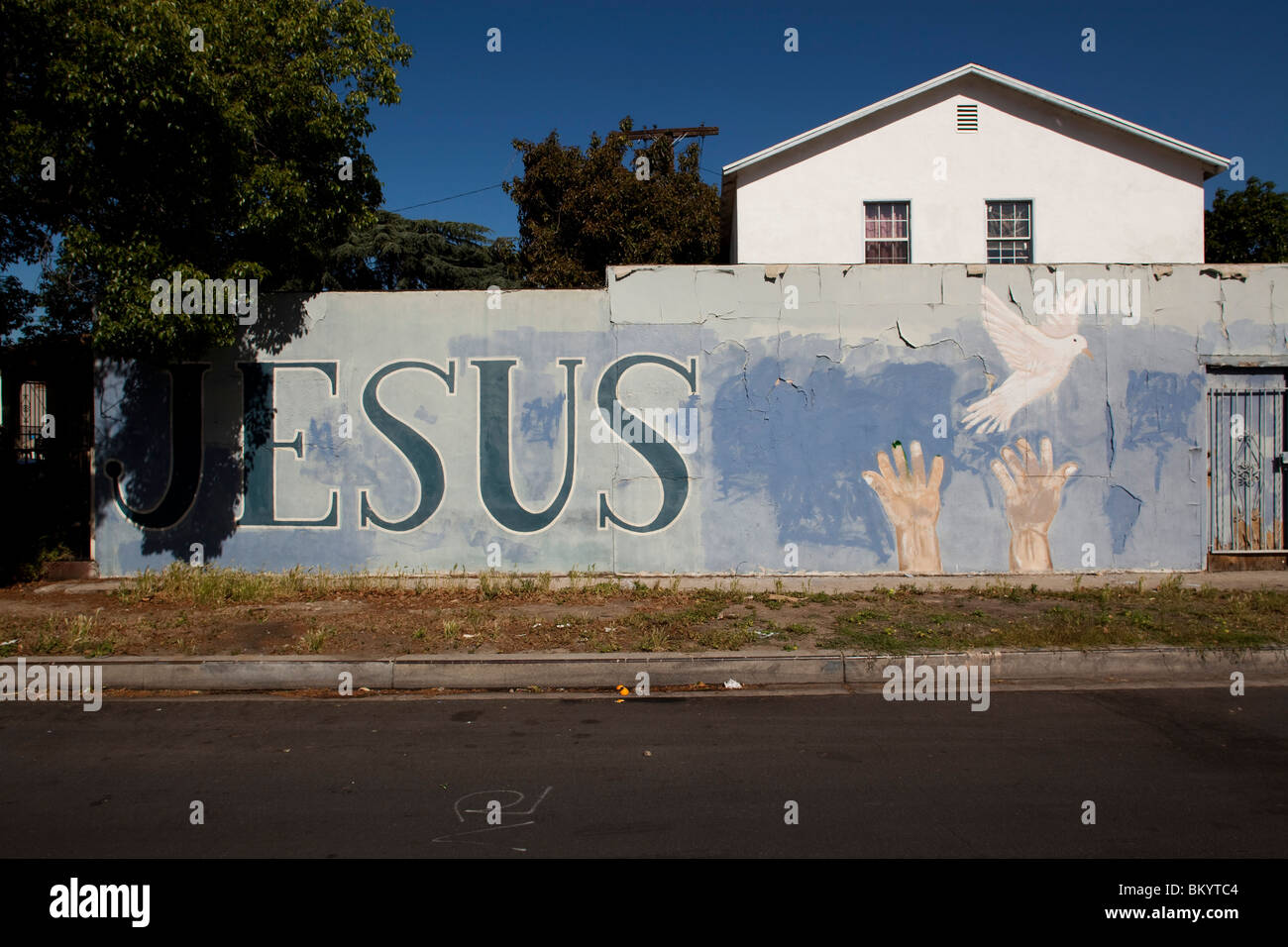 Jesus mural hi-res stock photography and images - Alamy