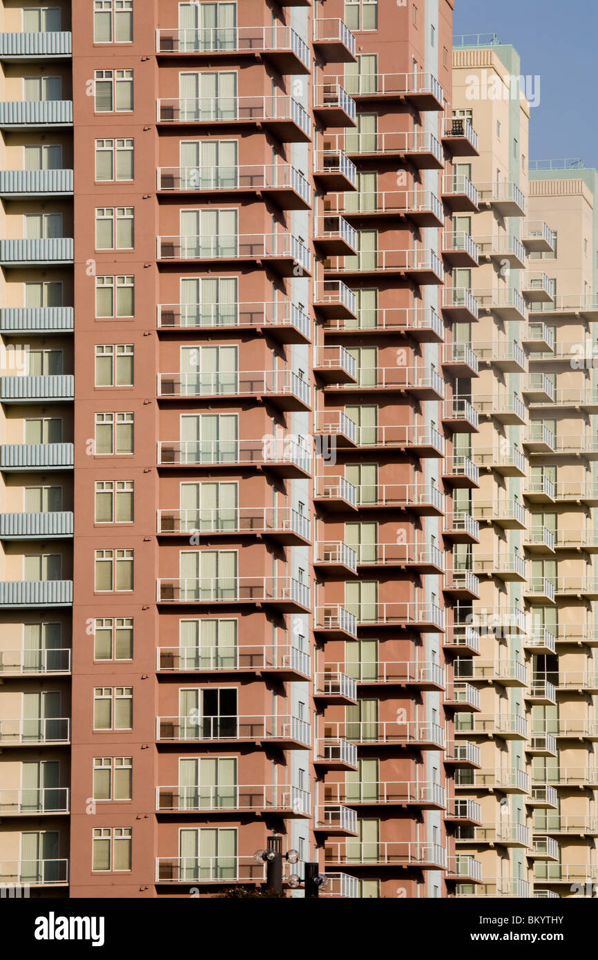 Apartment Building, Long Beach, Los Angeles County, United States of ...