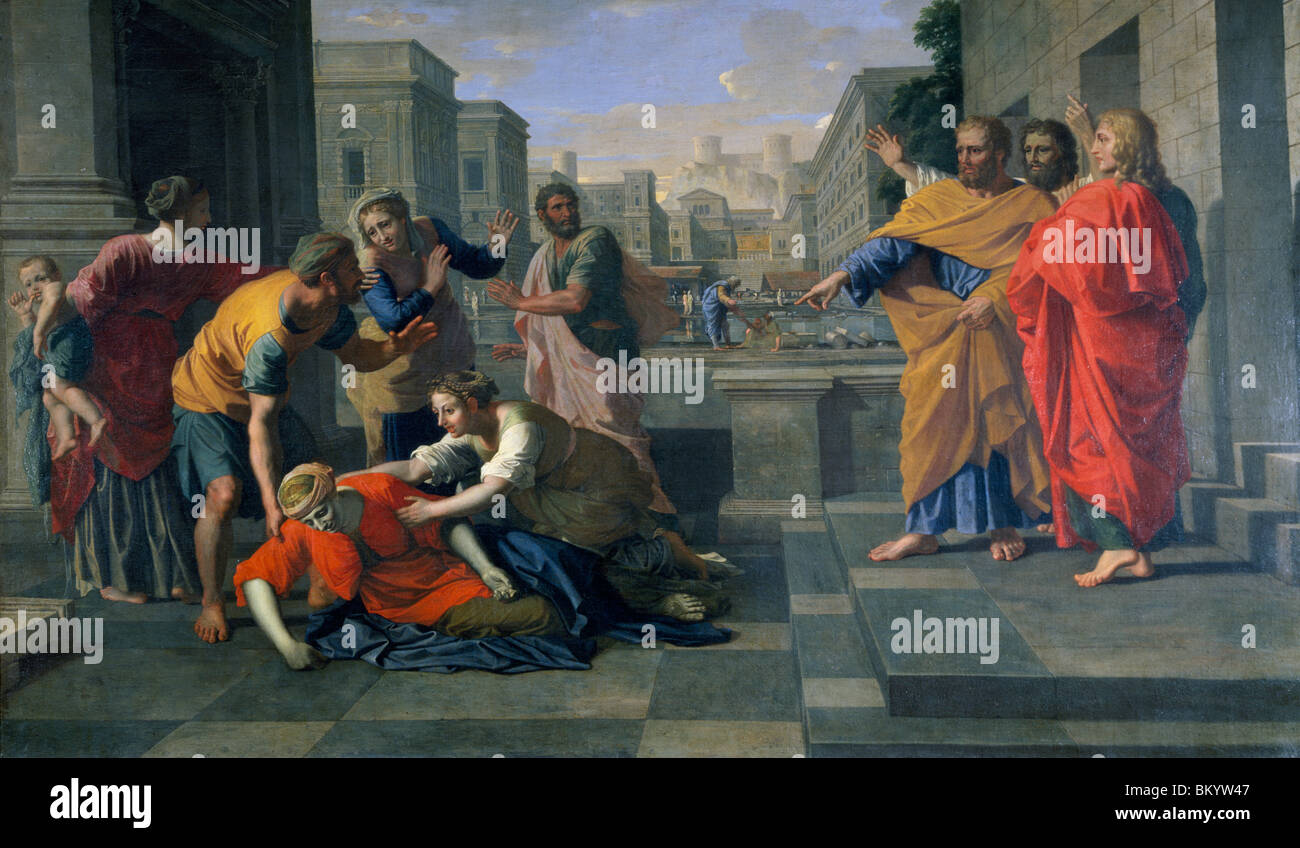 Nicolas poussin louvre hi-res stock photography and images - Alamy