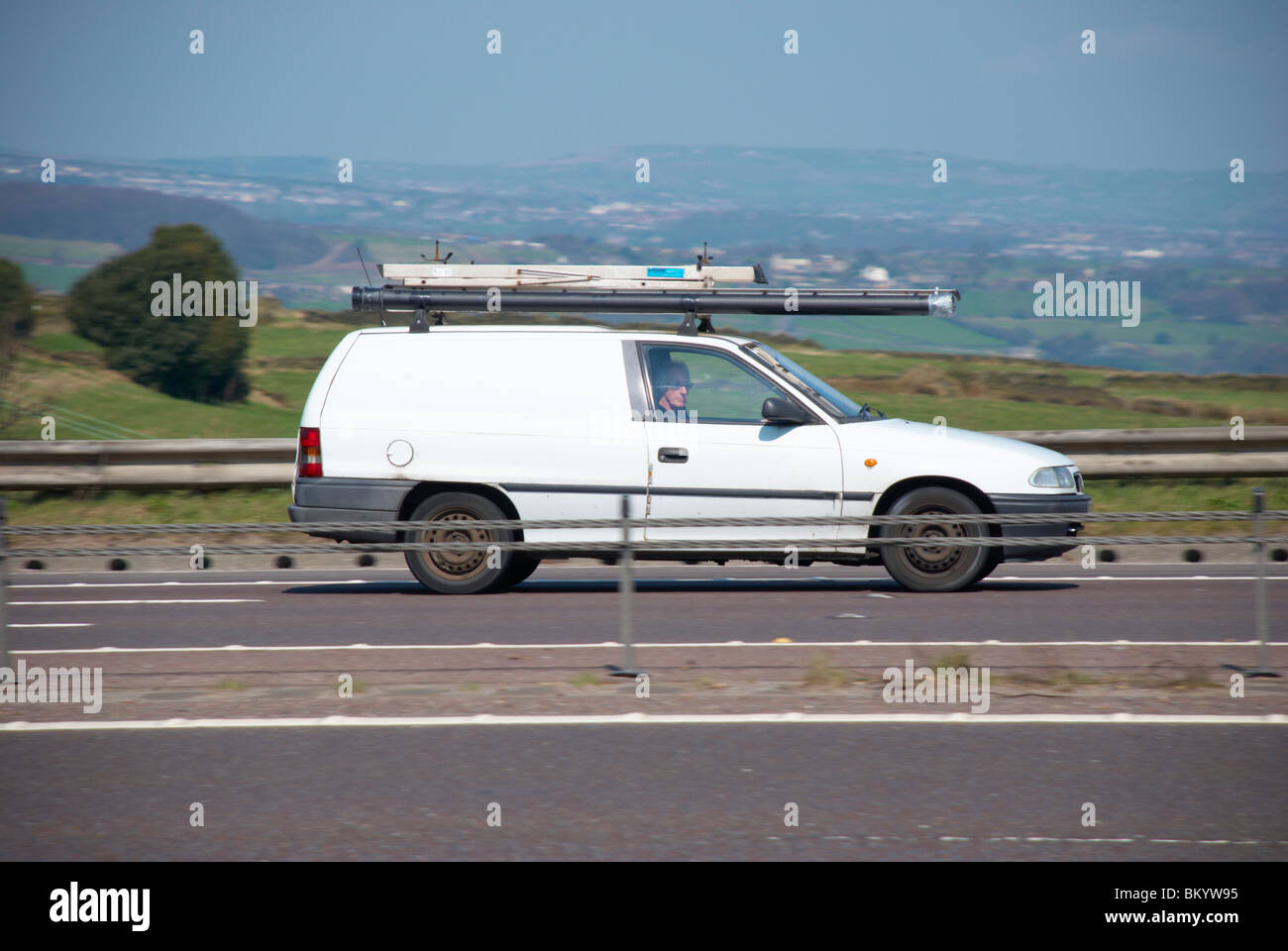White van hi-res stock photography and images - Alamy
