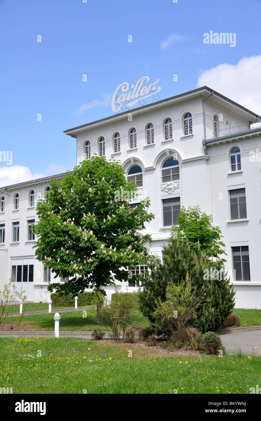Cailler's Chocolate Factory, Broc, Switzerland Stock Photo - Alamy