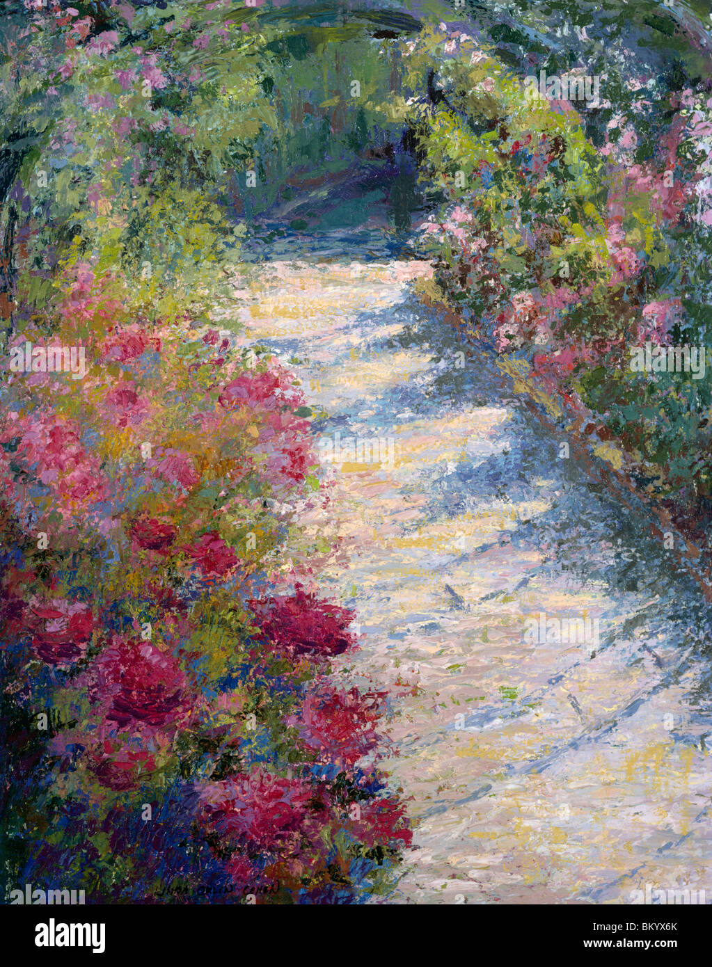 Garden Path Painting